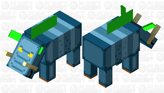 Tusked Blowhog (Pikmin 4) Minecraft Mob Skin