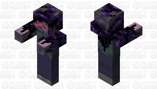 Withered zombie Minecraft Mob Skin