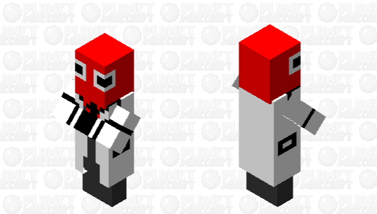 Red Minecraft Mob Skin