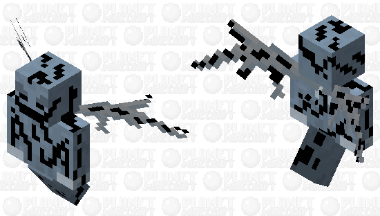 Distorted Vex Minecraft Mob Skin