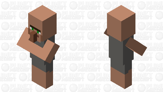 Simpler Villager Minecraft Mob Skin