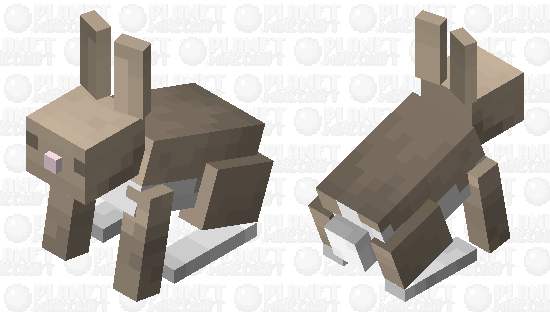 Rabbit but cute :] Minecraft Mob Skin