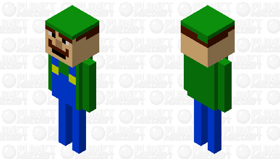 Luigi Minecraft Mob Skin