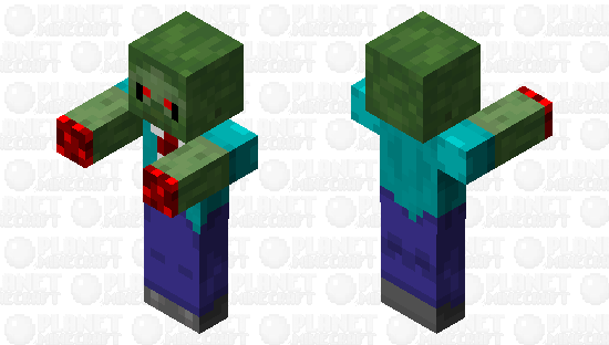 Evolved Zombie Minecraft Mob Skin