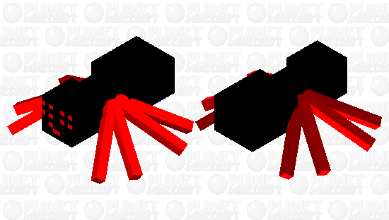 happy spider Minecraft Mob Skin