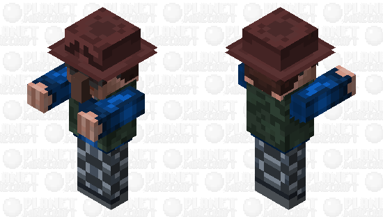 A person ARMS OUT Minecraft Mob Skin