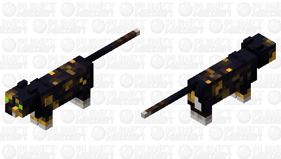 Calico Cat - Luna Minecraft Mob Skin