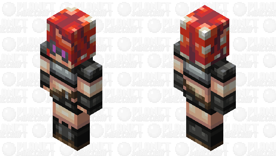 Octoling Soldier (Splatoon pillager replacement) Minecraft Mob Skin