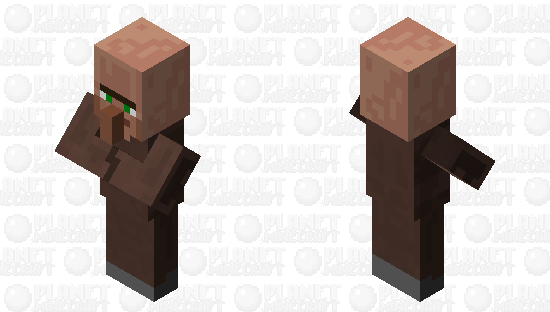 Villager (Better) Minecraft Mob Skin