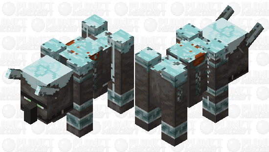 Frozen ravanger Minecraft Mob Skin