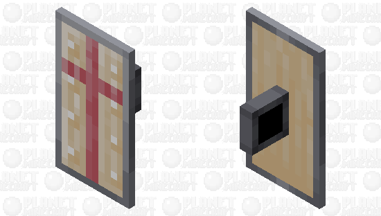 Crusader Shield Minecraft Mob Skin