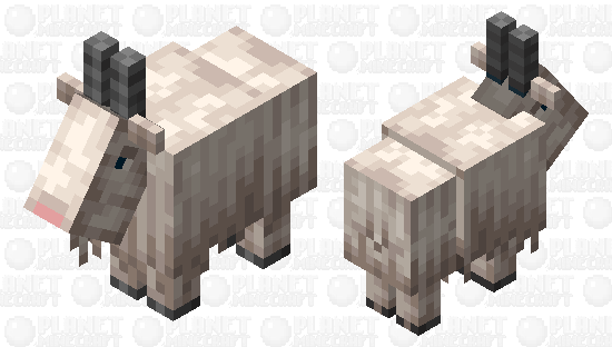 Goat Pixel Perfection Minecraft Mob Skin