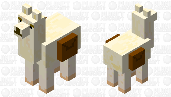 Llama HD Minecraft Mob Skin
