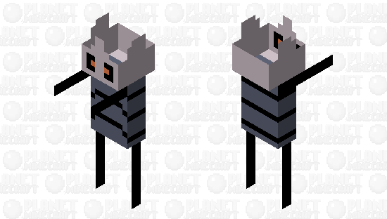 leaping husk hollow knigth zombie Minecraft Mob Skin