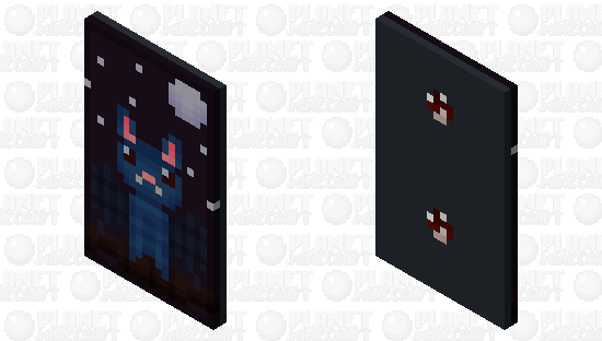 Blue Bats MCC Cape Minecraft Mob Skin