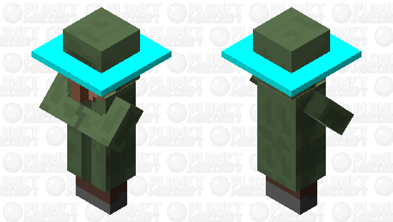 Planet villager Minecraft Mob Skin