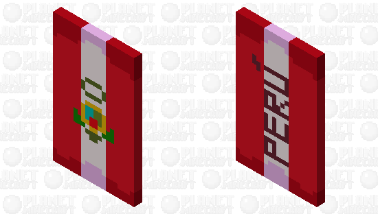 Perú cape skin Minecraft Mob Skin