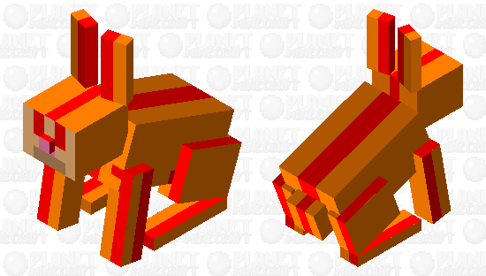 color rabbit Minecraft Mob Skin