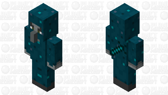 illager Sculk Ninja Minecraft Mob Skin