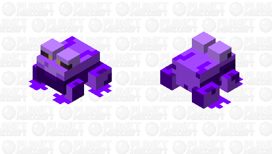 purple guy frog Minecraft Mob Skin