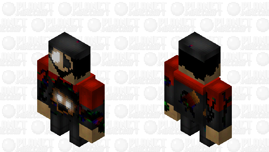 Corrupted/Pibby/Pibbified Mr F and Caroline (test) Minecraft Mob Skin