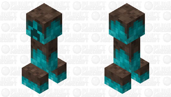 (jam) soul creeper Minecraft Mob Skin