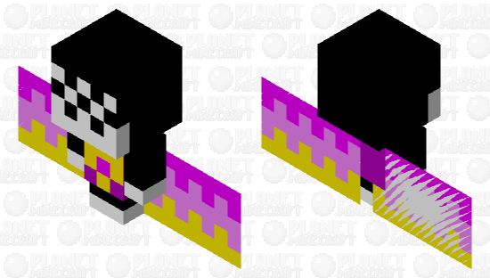 Spamton NEO Minecraft Mob Skin