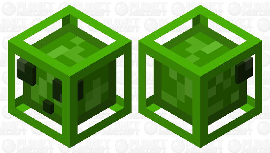 Green Slime Minecraft Mob Skin