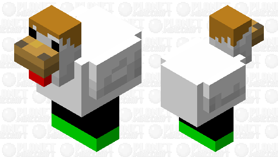 Brute chicken Minecraft Mob Skin