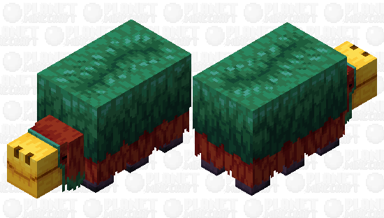 Happy sniffer Minecraft Mob Skin