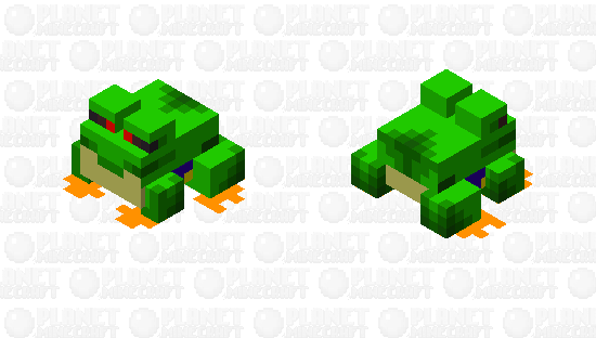Red-eyed tree frog Minecraft Mob Skin