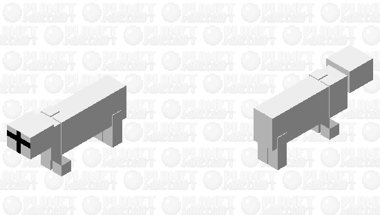 Fluffy grunt Minecraft Mob Skin