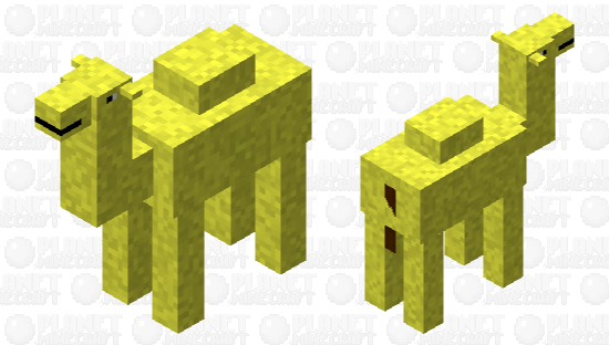 Camel Minecraft Mob Skin