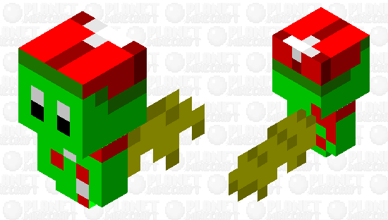 Christmas Alley Minecraft Mob Skin