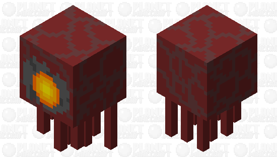 Awakened Netherrack (Attack) Minecraft Mob Skin