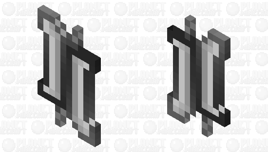 Dual Iron Cleaver by Blade_51 Minecraft Mob Skin