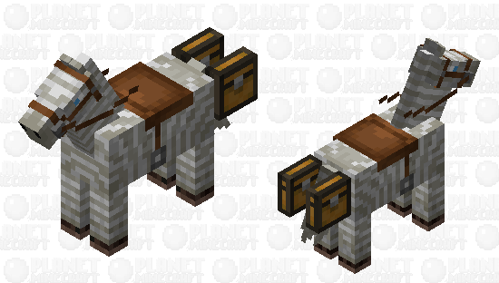 Albino Zebra Minecraft Mob Skin