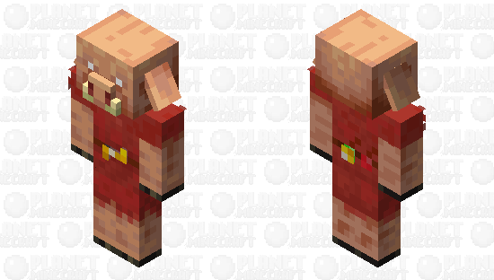 piglin wizard v2 Minecraft Mob Skin