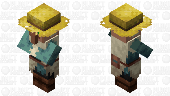 Snowy farmer Minecraft Mob Skin