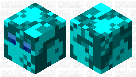 Inverted Magma Cube Minecraft Mob Skin