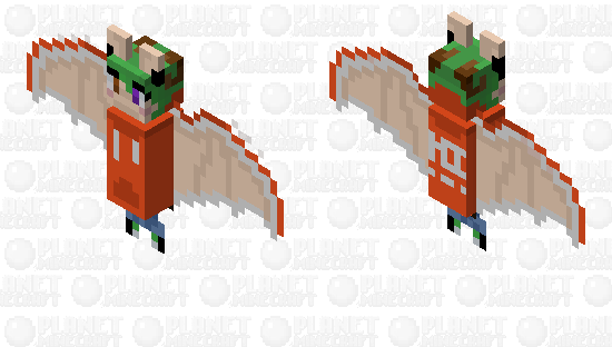 Bat but Cernunnos Minecraft Mob Skin