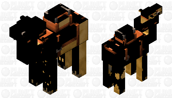 dangerous camel Minecraft Mob Skin