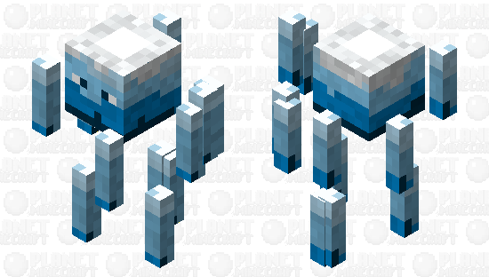 ice blaze/ blice Minecraft Mob Skin