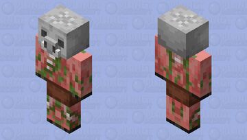 Minecraft Papercraft Baby Zombie Pigman