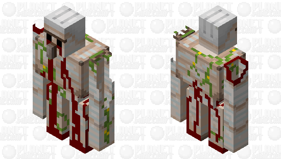 Zombie Iron golem Minecraft Mob Skin