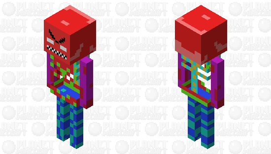 Rainbow Minecraft Mob Skin