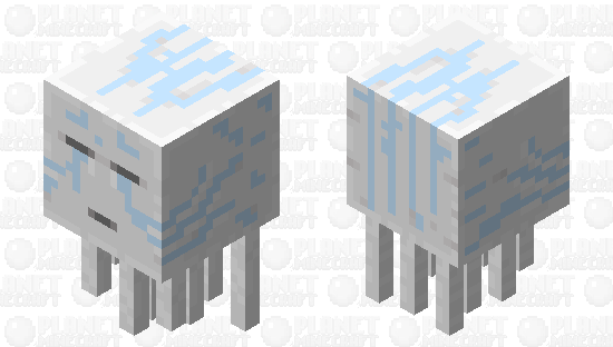cold ghast Minecraft Mob Skin