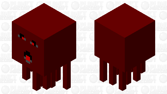 The nether ghast Minecraft Mob Skin
