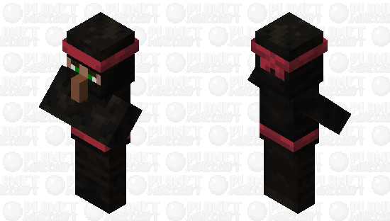 Ninja Villager Minecraft Mob Skin