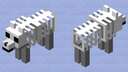 Bone Wolf Minecraft Mob Skin